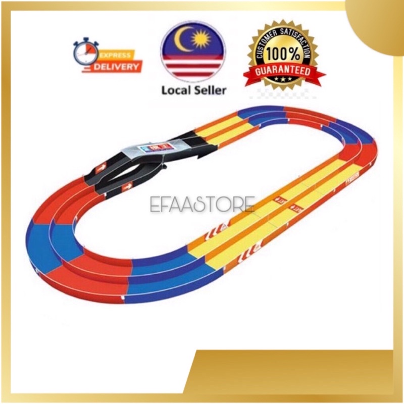 CHAO XING MO WANG TRACK 2 LANES MINI 4WD CAR. 703577B LITAR KERETA MINI ...