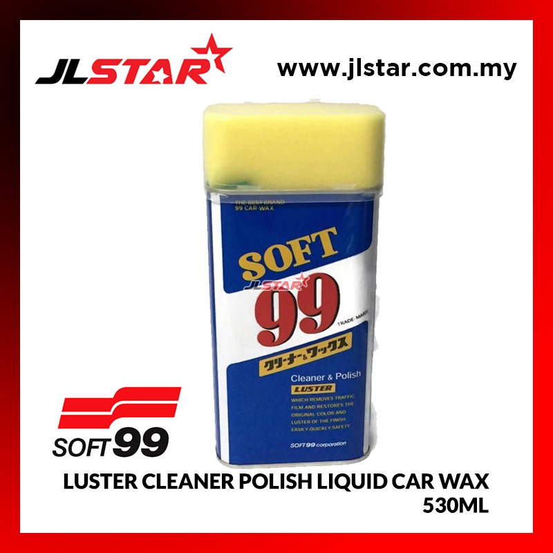 SOFT99 / SOFT 99 100% ORIGINAL MADE IN JAPAN LUSTER CLEANER POLISH WAX 530ML | Shopee Malaysia