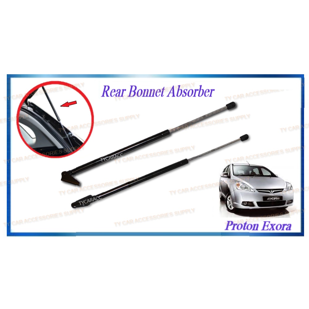 PROTON EXORA REAR BONNET ABSORBER BOOT DAMPER (1PAIR) (1PC) | Shopee ...