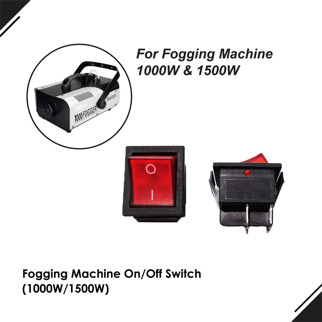 [FOGGING MACHINE SPARE PARTS] Fogging Machine On/Off Switch (1000W ...