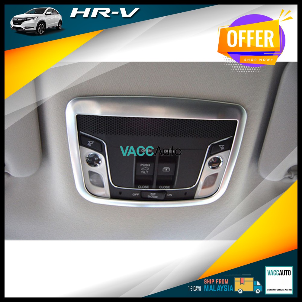 Honda HRV HR-V Room Lamp Silver Lining Reading Light Cover Trim HRV ...