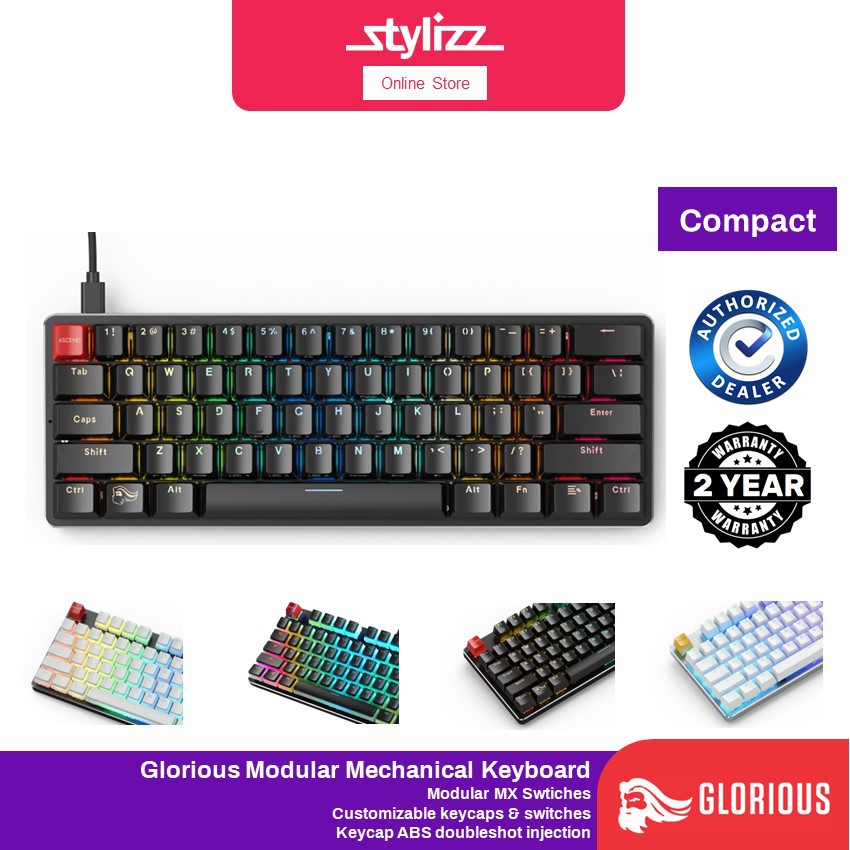 GLORIOUS GMMK FULL SIZE / TKL / COMPACT MODULAR MECHANICAL GAMING ...