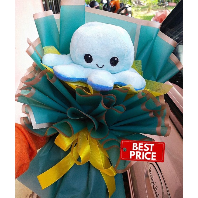 BOUQUET COKLAT/BOUQUET SOTONG/OCTOPUS TOY/BOUQUET BAJET/BIRTHDAY GIRL ...
