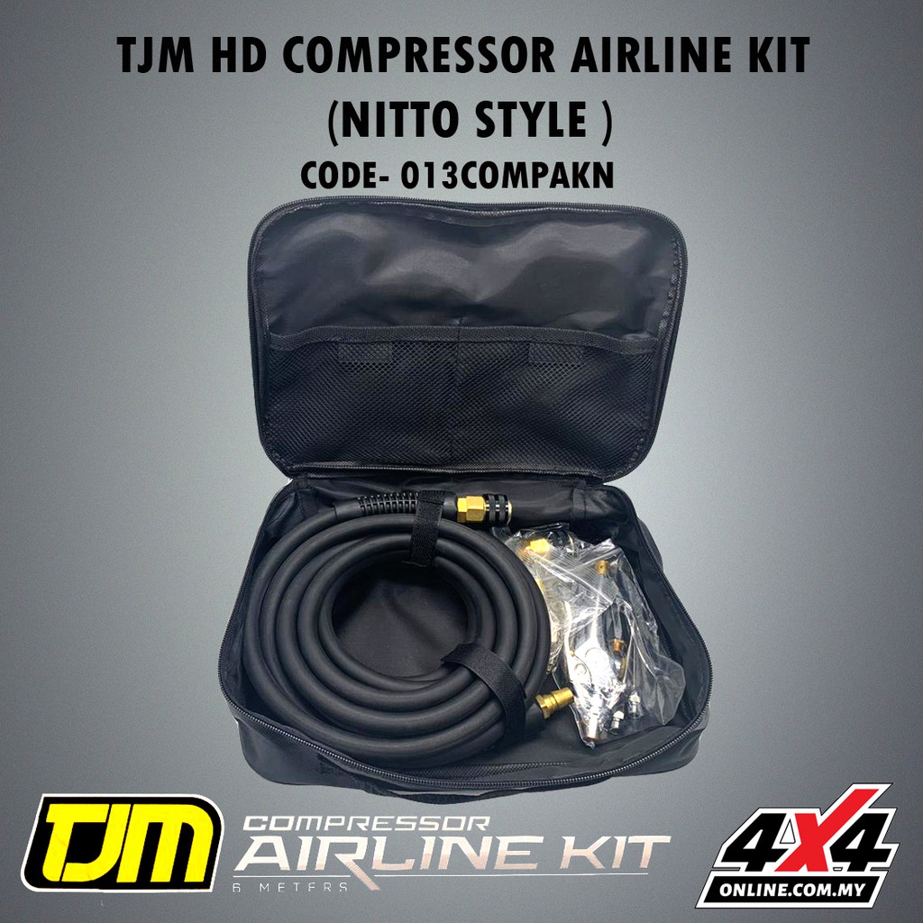 TJM HD COMPRESSOR AIRLINE KIT (NITTO STYLE ) | Shopee Malaysia