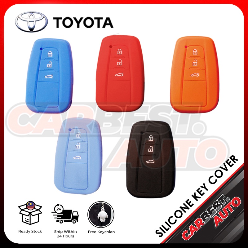 Toyota Corolla CROSS / CAMRY / ALTIS / CHR Car Silicone Key Cover ...