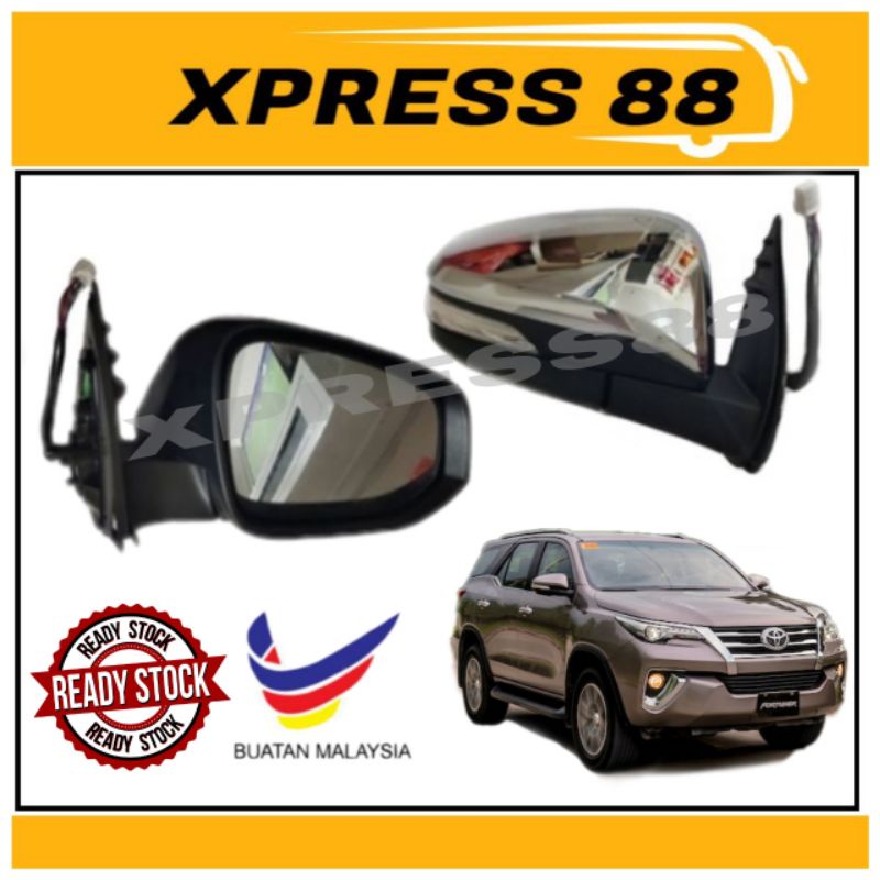 TOYOTA FORTUNER 2016 - 2021 YEAR SIDE MIRROR (7 WIRE) | Shopee Malaysia