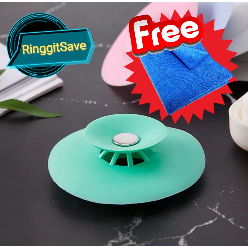Floor drain sewage mothproof smelly silicone core flying saucer press ...