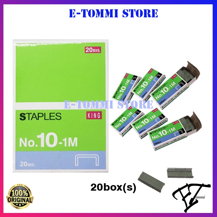 KING STAPLES NO.10-1M / DAWAI KOKOT | Shopee Malaysia