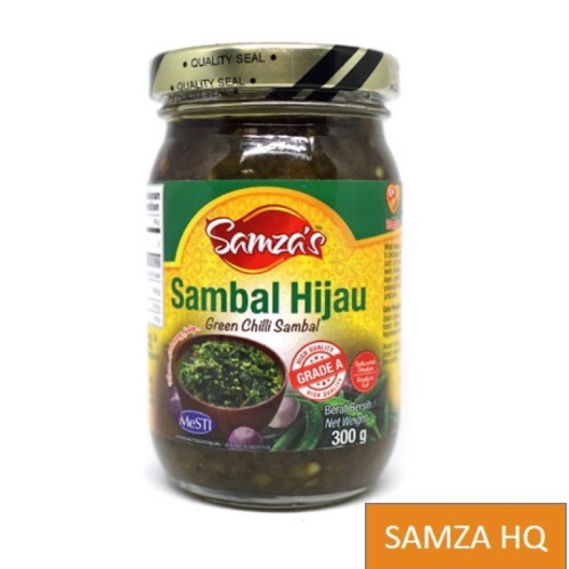 Samza’s Green Chili Sambal 300g | Shopee Malaysia