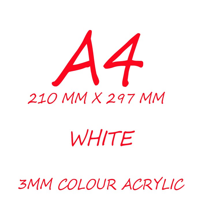 A4 COLOR ACRYLIC SHEET, A4 PERSPEX SHEET, A4 PLASTIK WARNA | Shopee ...