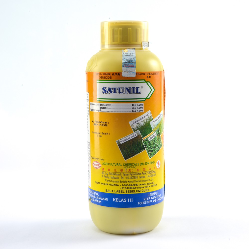 Satunil Racun rumput rumpai Padi 1 liter | Shopee Malaysia