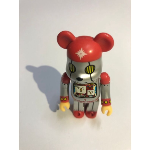 Original Medicom 100% Bearbrick Series 3 Devil Robot Artist ToFu ...