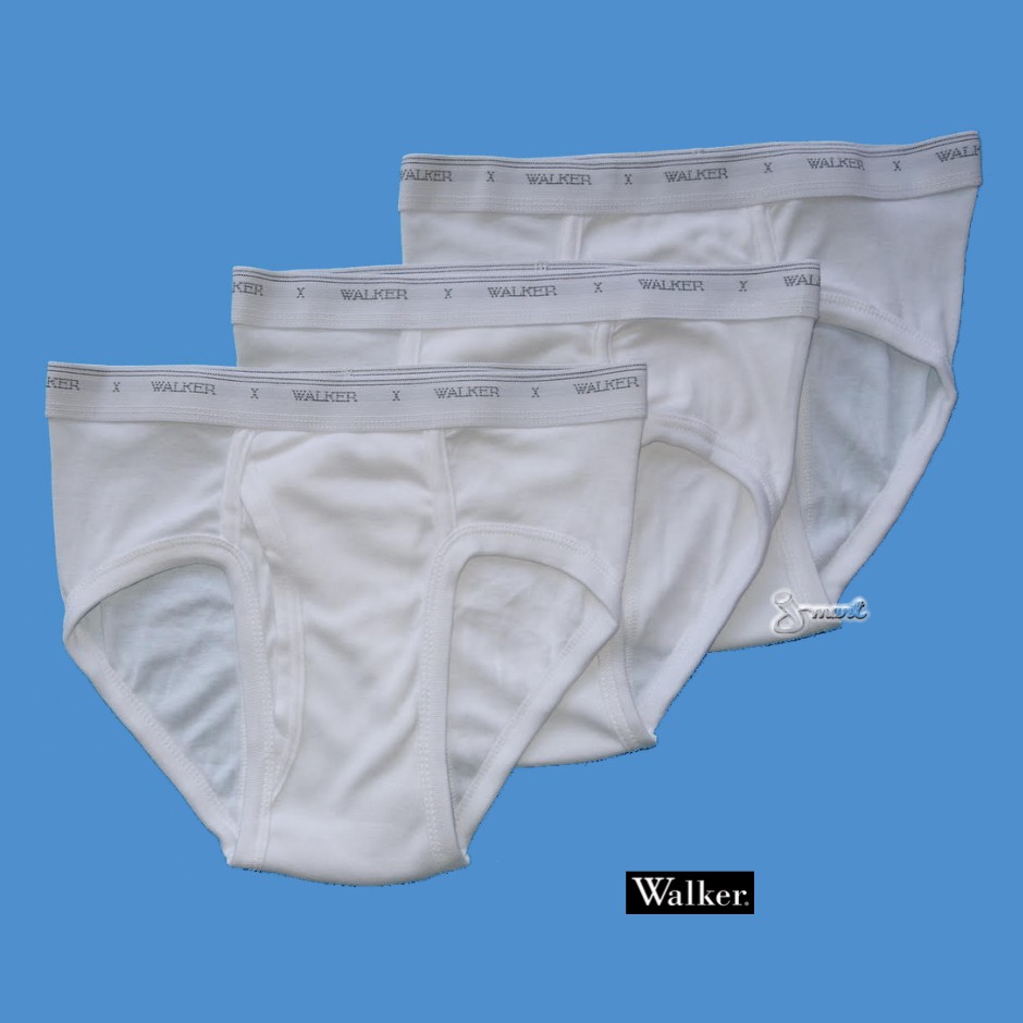 Walker 7310-3 Premiere Classic Brief 3-Pack (White) | Shopee Malaysia