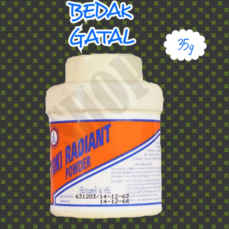 BEDAK GATAL / YOKI RADIANT POWDER🇹🇭 | Shopee Malaysia
