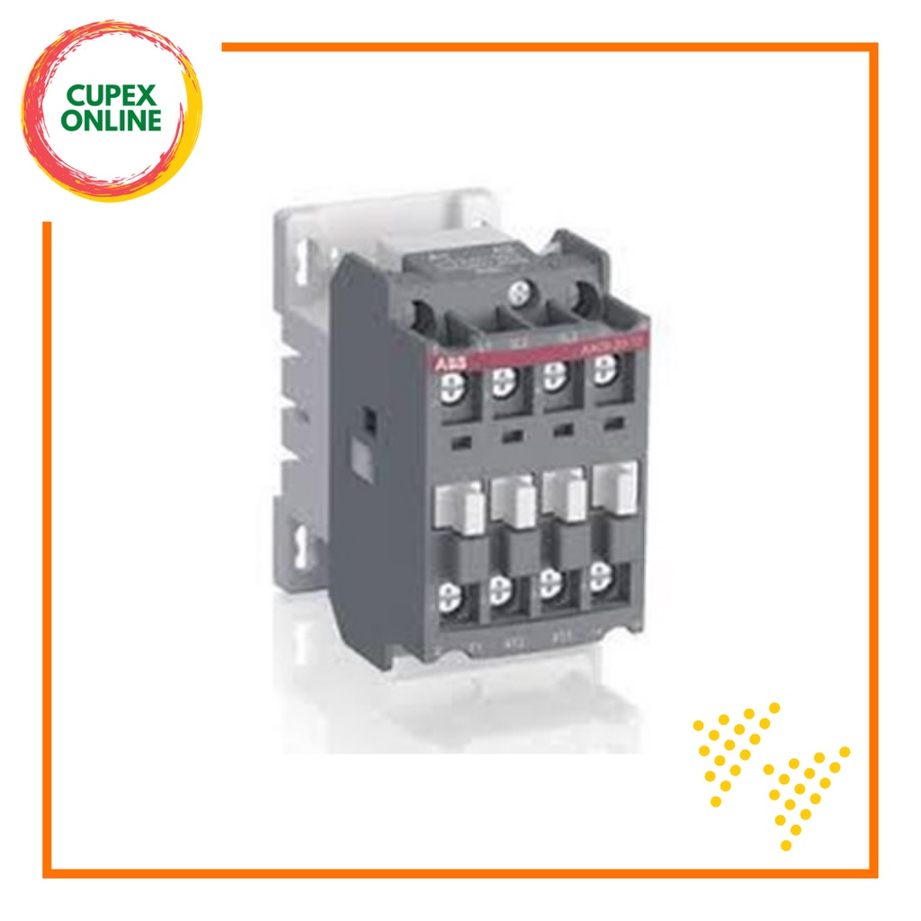 ABB AX18 Contactor 18A 3P (cupex) | Shopee Malaysia
