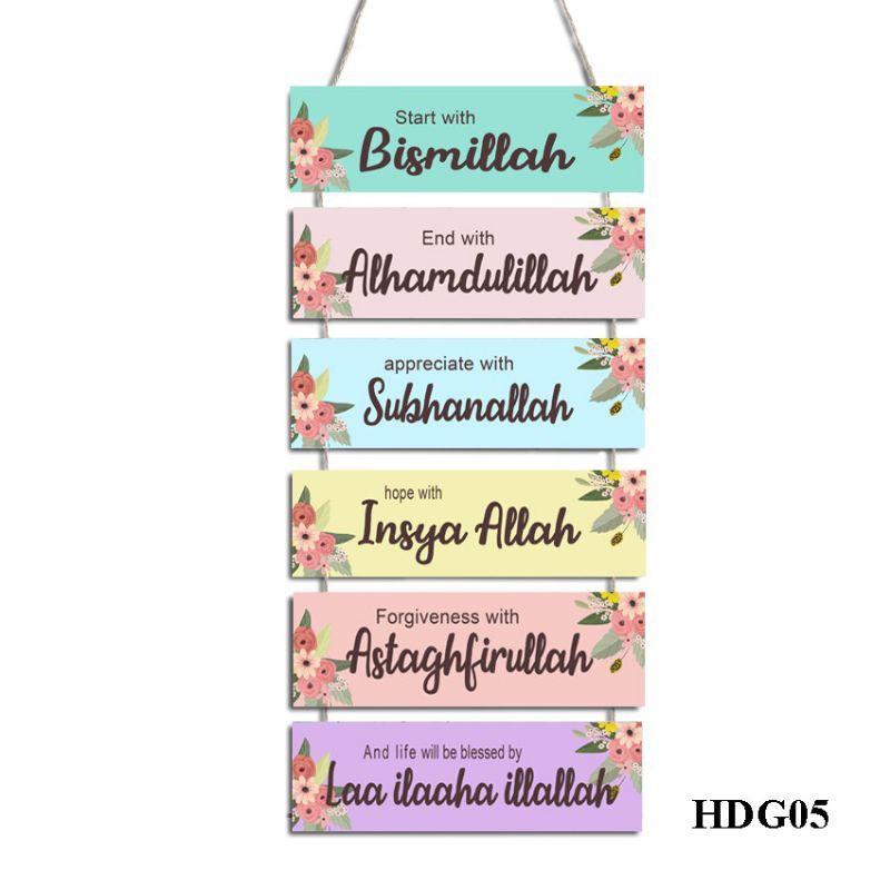 💥 Ready Stock 💥 Zikir Amalan Harian Boleh Gantung Amalan Setiap Hari ...