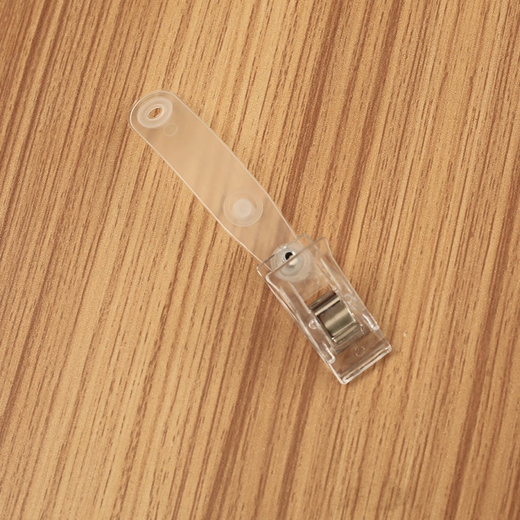 Name Badge Clip Holder PVC Clip Kad Holder NameTag Clip | Shopee Malaysia