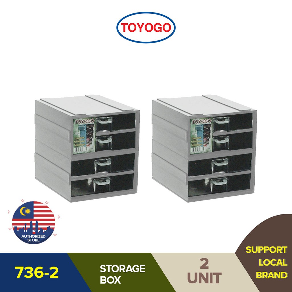 Toyogo Tools Drawer 736-2 (2 Pcs) | Shopee Malaysia