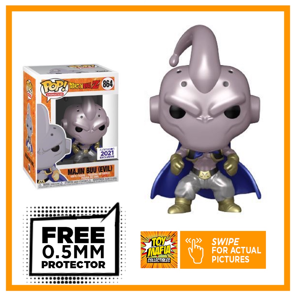 Majin Buu Evil Metallic - Dragon Ball Z Funko Pop! Funimation Exclusive ...