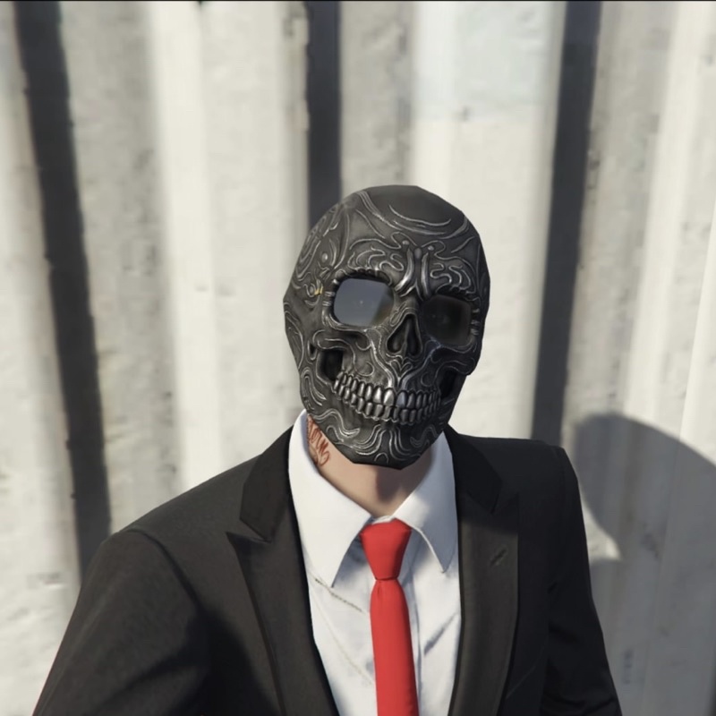 PS4 Gta Online Hitman Skull Outfit | Shopee Malaysia
