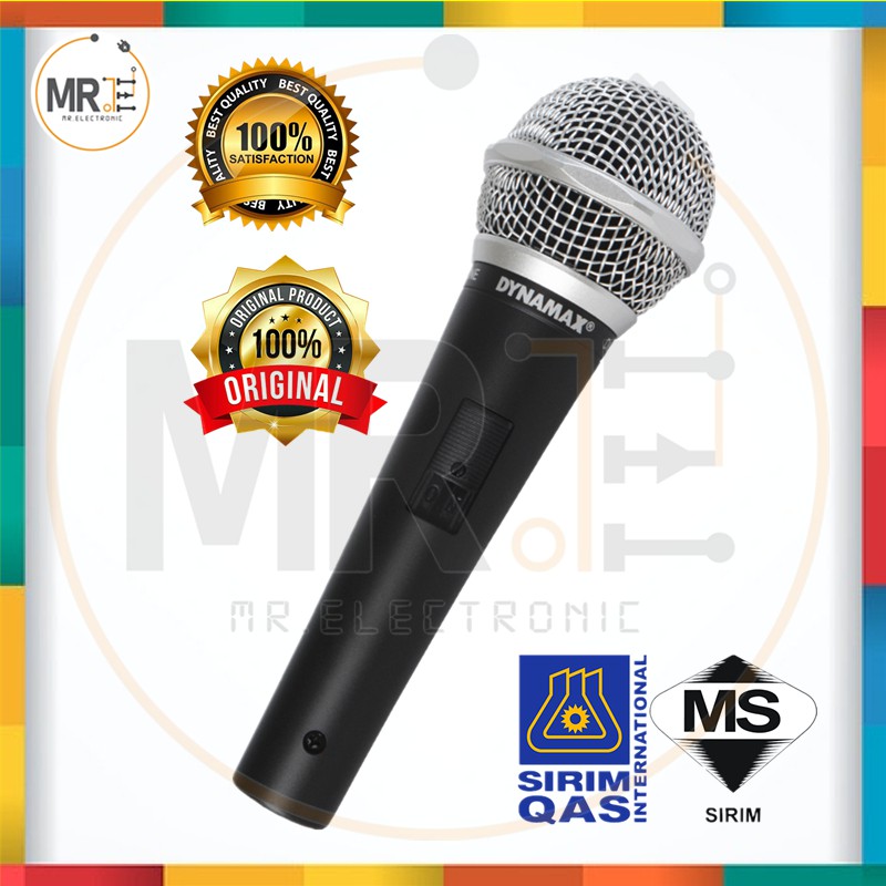 DYNAMAX PRO VOCAL MICROPHONE BT57 | SUPER CARDIOD DYNAMIC MICROPHONE ...