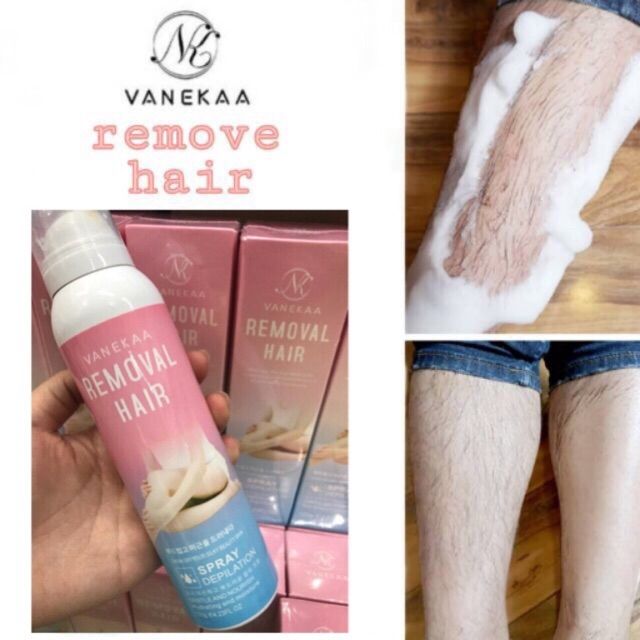 VANEEKA REMOVAL HAIR SPRAY DEPILATION | Shopee Malaysia