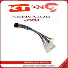 16PIN KENWOOD PLUG & PLAY SOCKET FOR TOYOTA VIOS ALTIS CAMRY INNOVA ...
