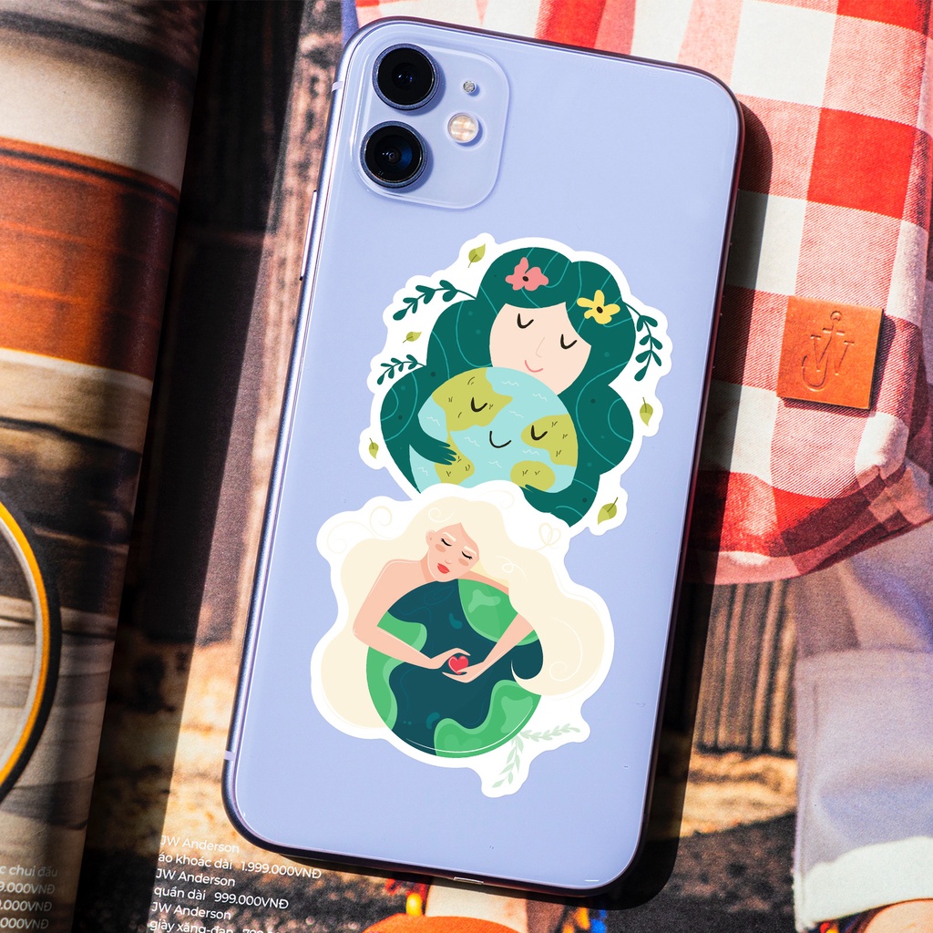 GO GREEN 50 pcs Waterproof Non Repeating Stickers Pack [A] | Shopee ...