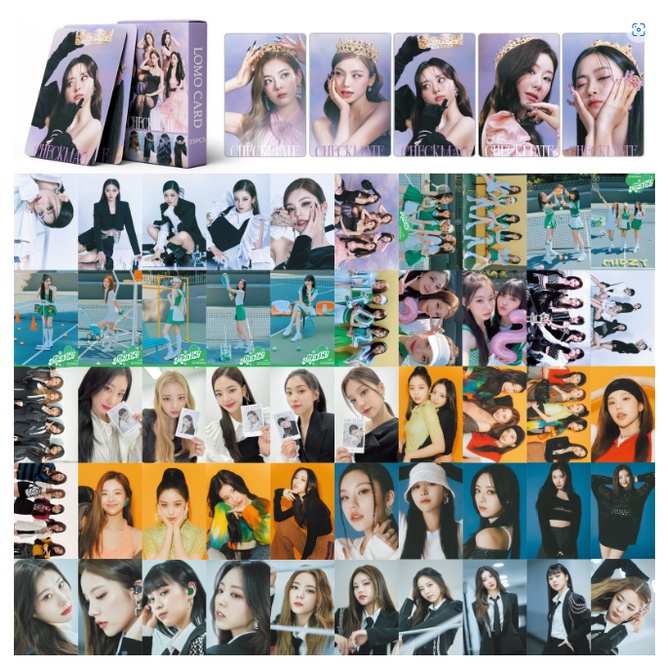 ITZY Lomo Card ( 54 pcs ) Ringo Kill My Doubt Boys Like You Blah Blah ...