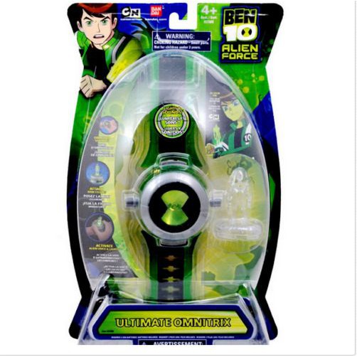 BEN 10 ALIEN FORCE OMNITRIX ILLUMINATOR TOY WATCH WITH LIGHT & SOUND ...