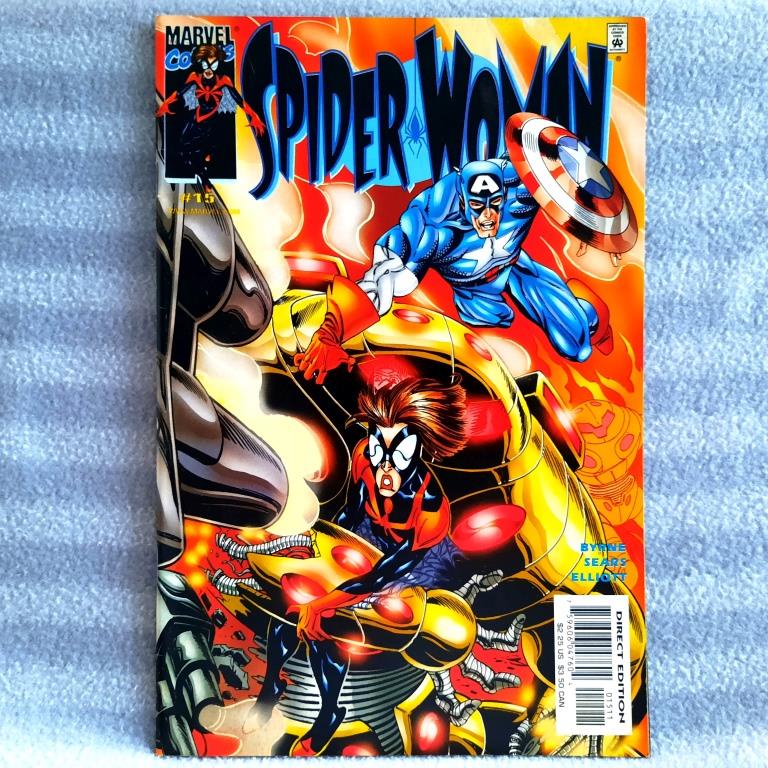 Spider-Woman #15 (1999 Series) Marvel Comics (John Byrne, Bart Sears ...