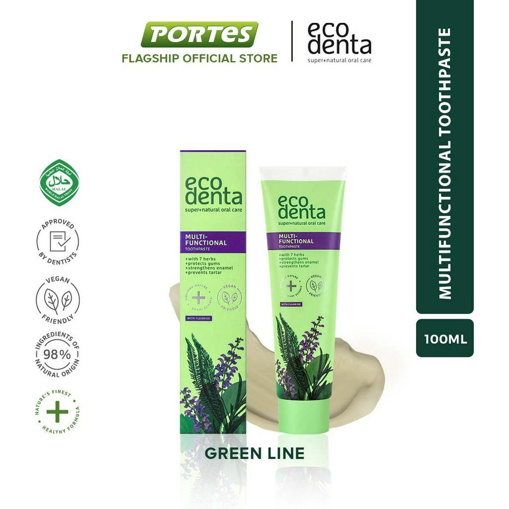 ECODENTA - Multifunctional Toothpaste (100ml) | Shopee Malaysia