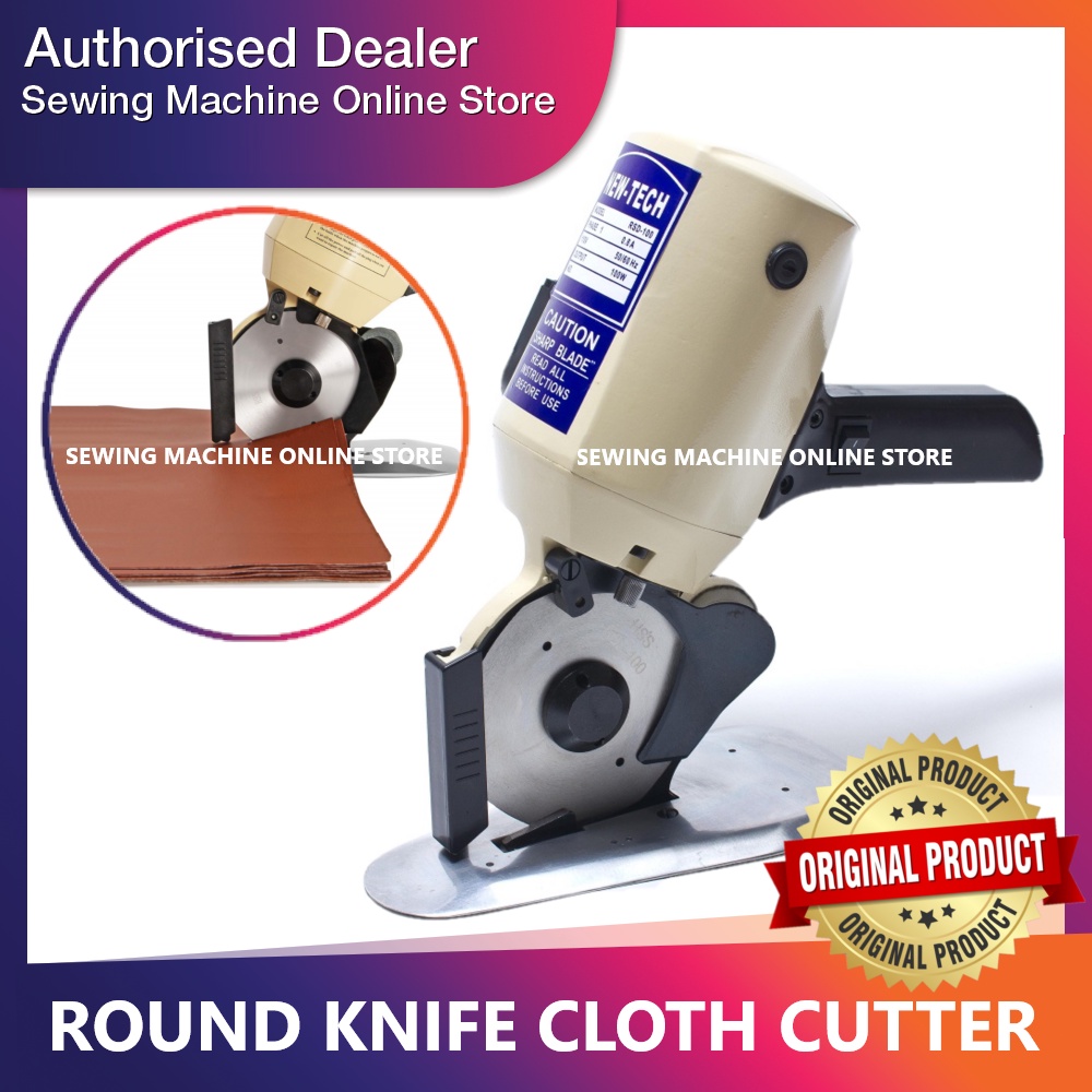 🔥READY STOCK🔥 Mesin Potong Kain RSD-100 / Round Knife Cloth Cutter RSD ...