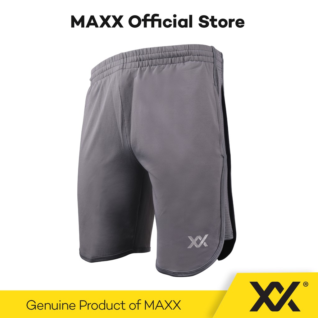 MAXX Plain Sport Shorts with Breathable Mesh MXPP030 | Shopee Malaysia
