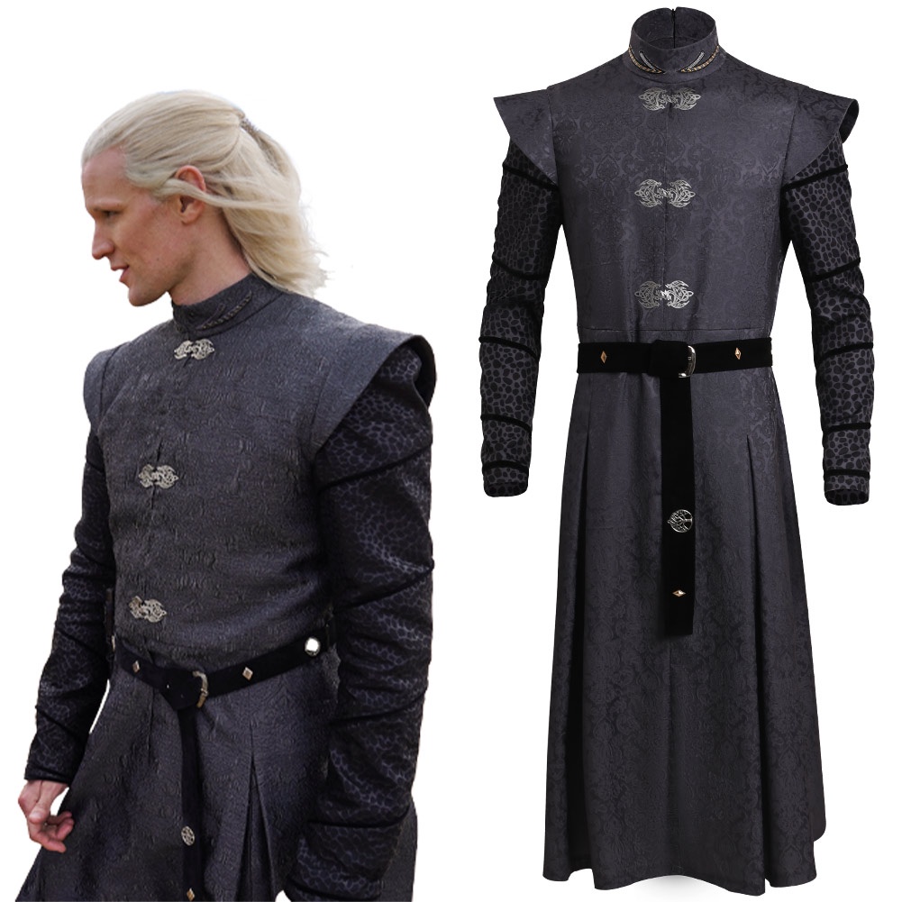 Wolyzz Men Cosplay Dragon Damon Targaryen Cosplay Clothing Costume for ...