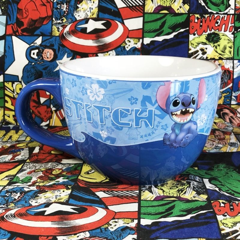 Original Disney stitch ceramic big bowl mug | Shopee Malaysia