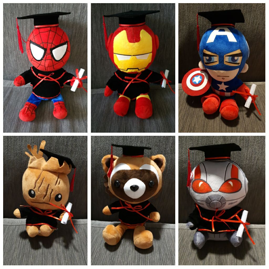 BN Spiderman Ironman Thor Captain America Avengers Marvel superhero ...