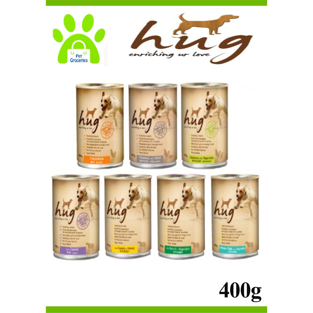 Hug Dog Can Food 400G (Wet Dog Food) | Shopee Malaysia