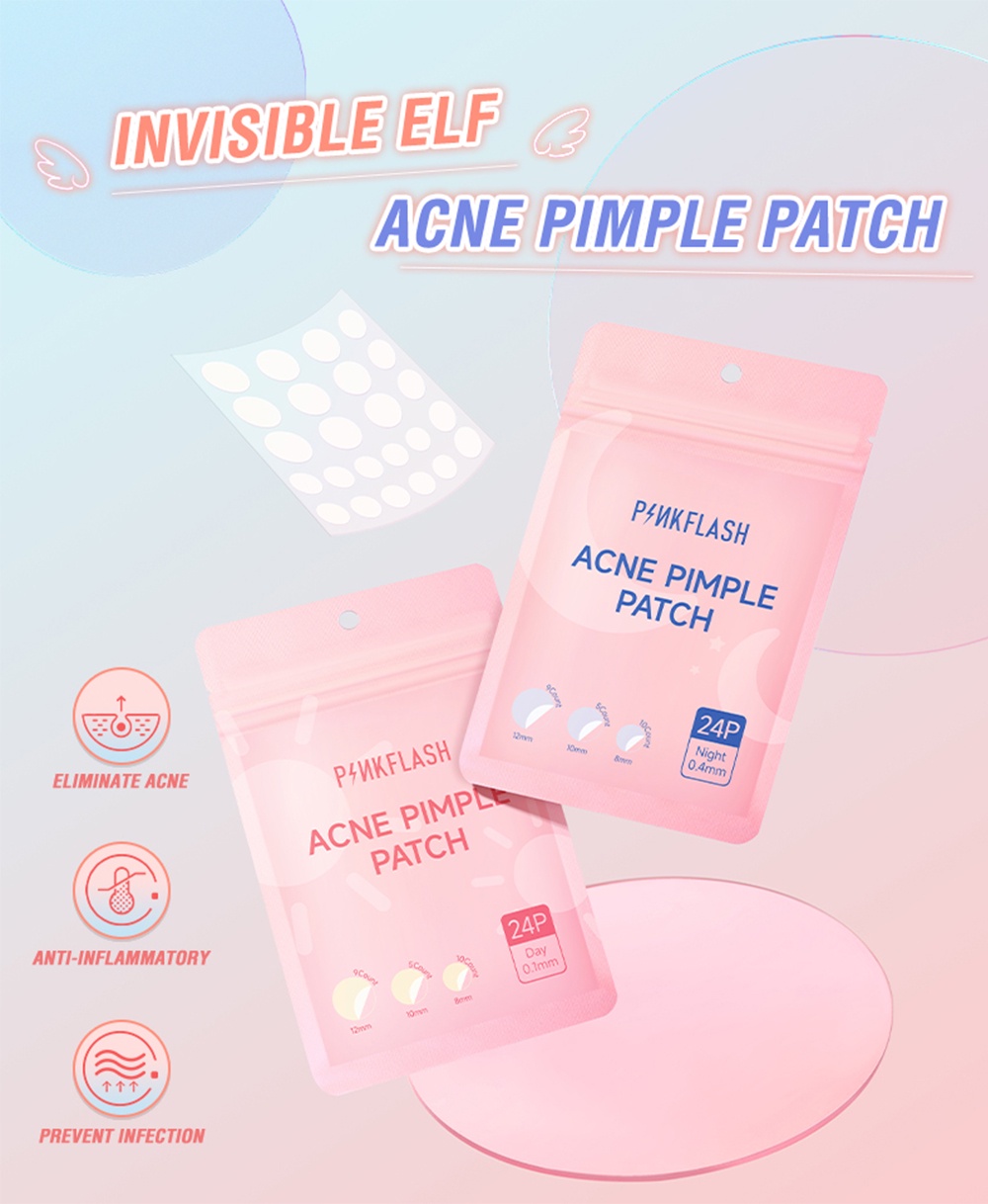 PINKFLASH Invisible Elf Acne Pimple PatchSpot Patch Acne Treatment ...