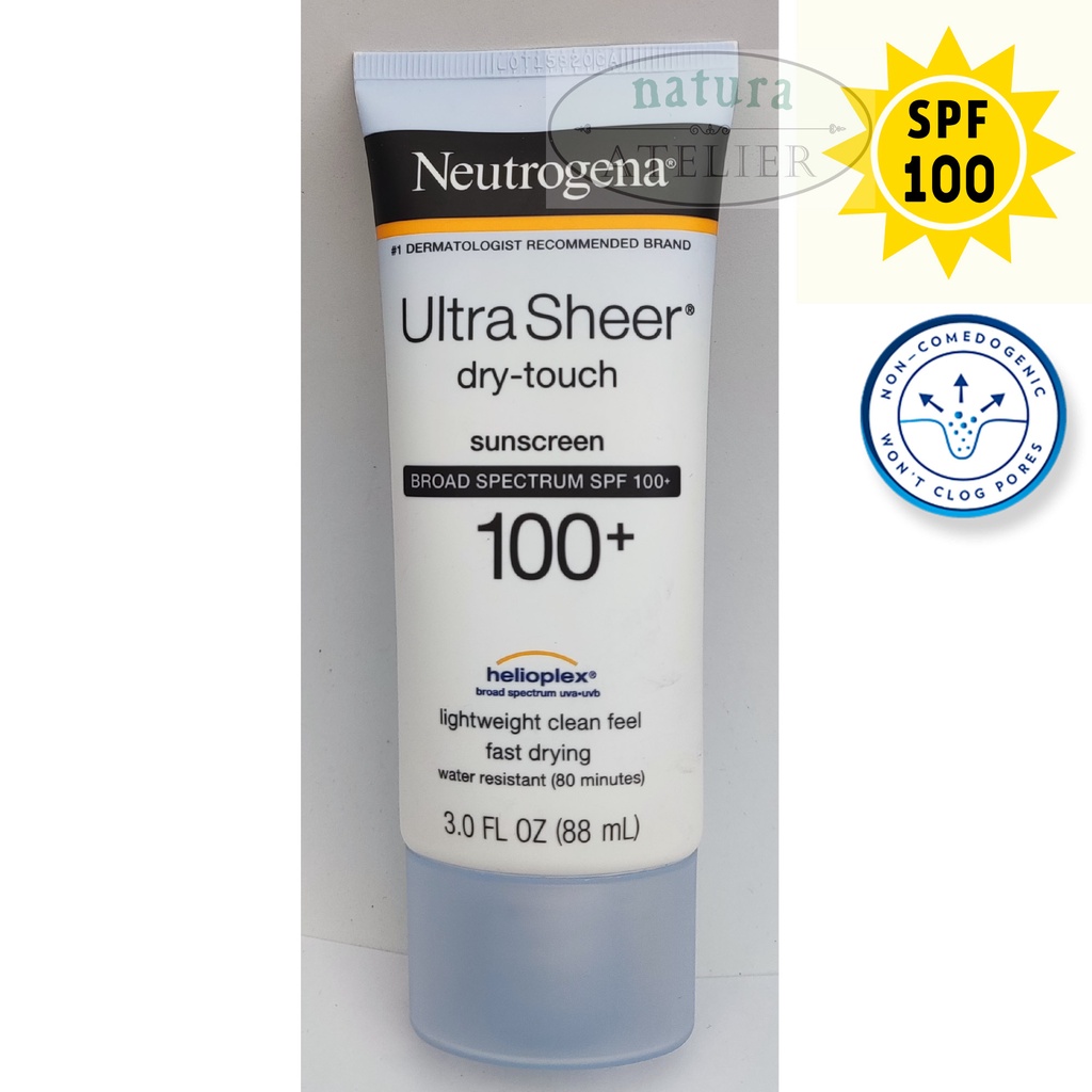 Neutrogena, Ultra Sheer Dry-Touch Sunscreen SPF 100+ Expiry 5/2022 ...