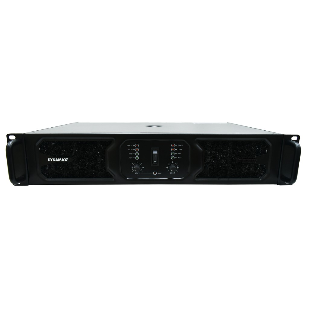 DYNAMAX DP1302 2 Channel Power Amplifier 1300 Watt 8 OHM Program 2600 ...