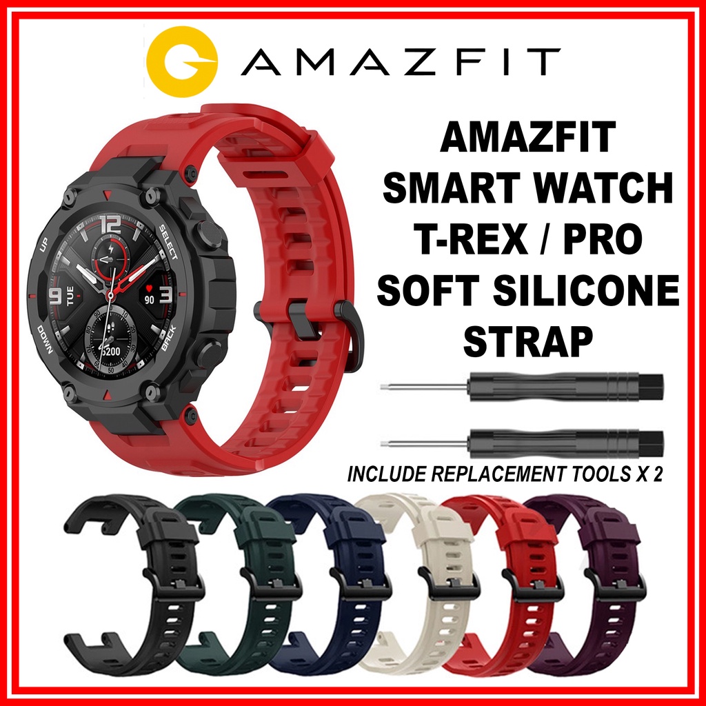 Amazfit T-Rex & T-Rex Pro watch strap smart watch strap band trex t-rex ...
