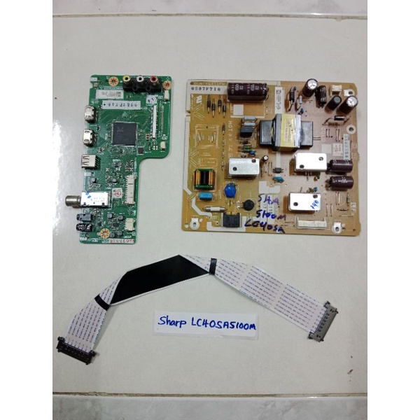Sharp Lc-40sa5100m Power Supply System Board Main Board Ribbon | Shopee ...
