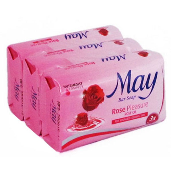 May Soap-Pleasure Rose (85g x 3's) | Shopee Malaysia
