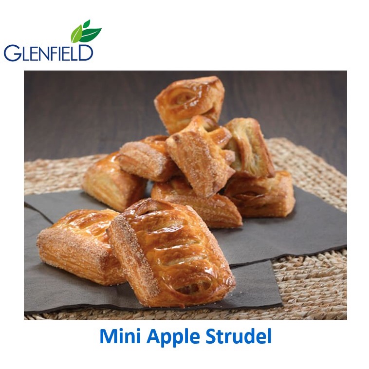 Frozen Miniature Apple Strudel 35g x 10 Pieces (Hotel Grade) | Shopee ...