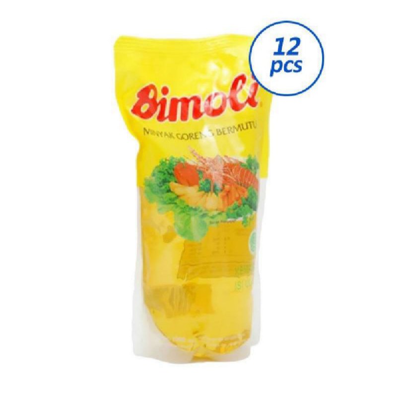 Bimoli classic cooking oil 1L (12 pouches) | Shopee Malaysia
