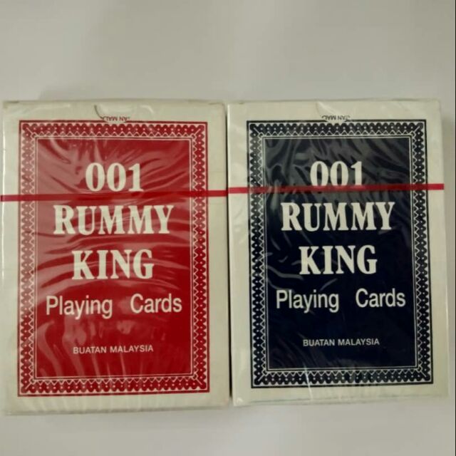 001 RUMMY KING Playing Cards Joker Poker Card | Shopee Malaysia