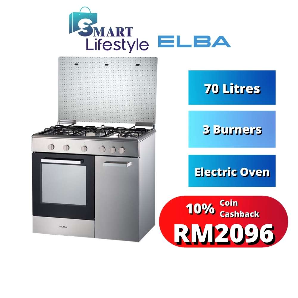 Elba Free Standing Gas Cooker EGC-C9783E(SS)/EGC-C9784E(SS) | Shopee ...