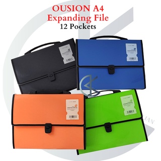 KOBEST Expanding File A4 Size / OUSION Expanding Folder Document ...