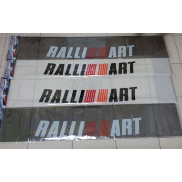 Sticker ralliart tampal dalam (universal) | Shopee Malaysia